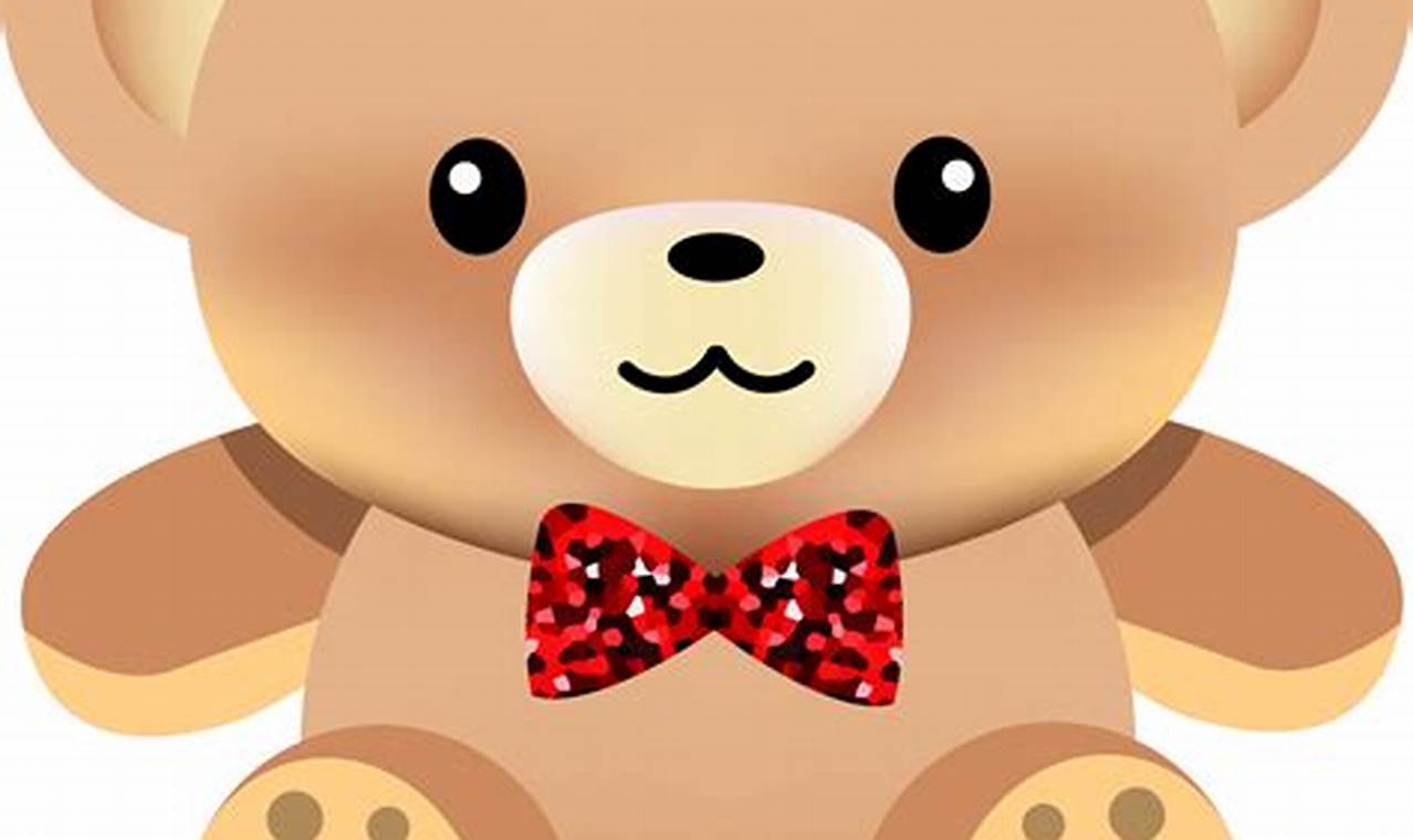 Adorable Cute Teddy Bear Clip Art Images