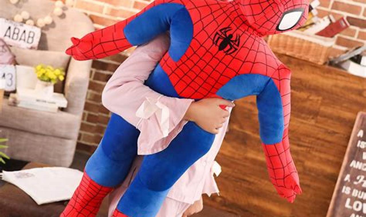 Giant Spider-Man Teddy Bears: Big Plush Fun!